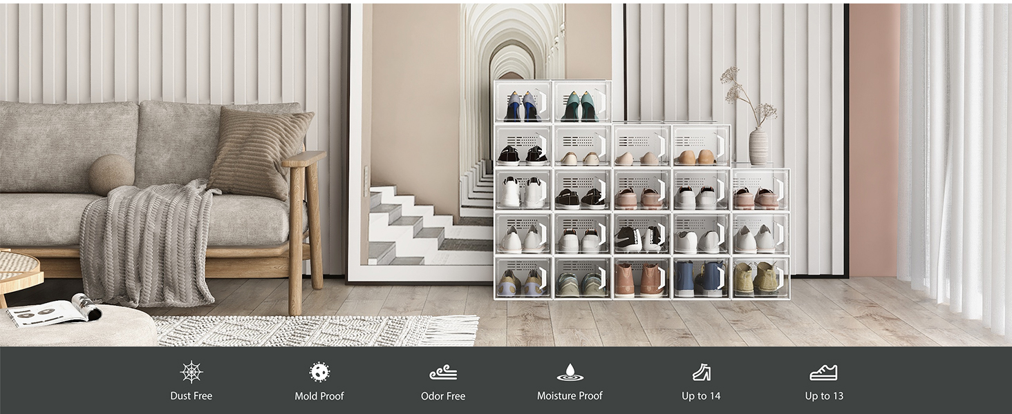 Shoe Box BT-384 - Buy Shoe Box, Folding Organizer Shoe Box, Combination ...